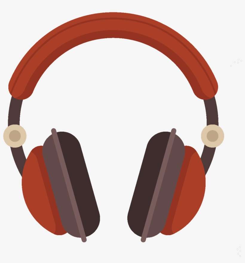 Download Cartoon Geometric Textured Headphones Elements - Headphones ...