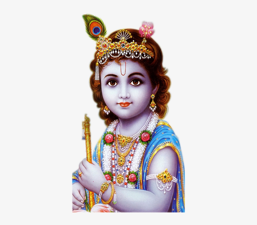 Download Krishna Png With Flute - Lord Krishna Png | Transparent PNG ...