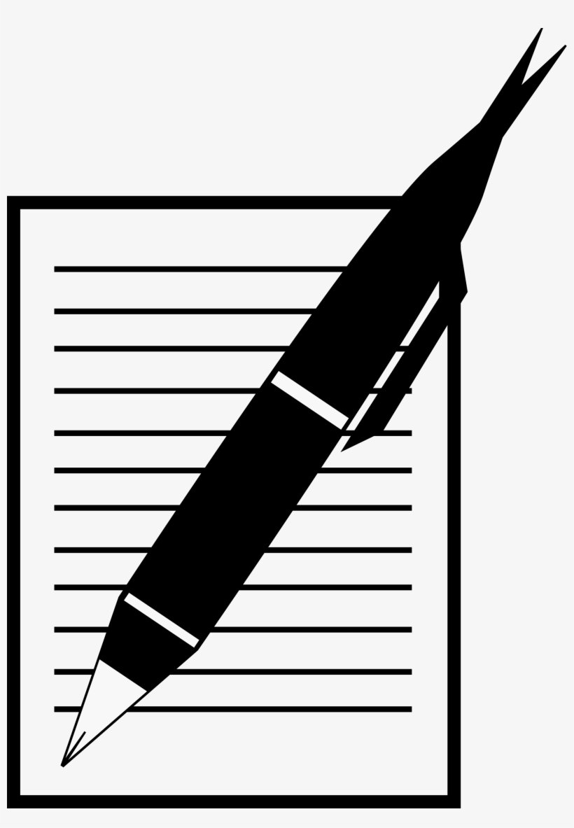 Pen And Paper Writing Clipart Pen And Paper Writing Clipart