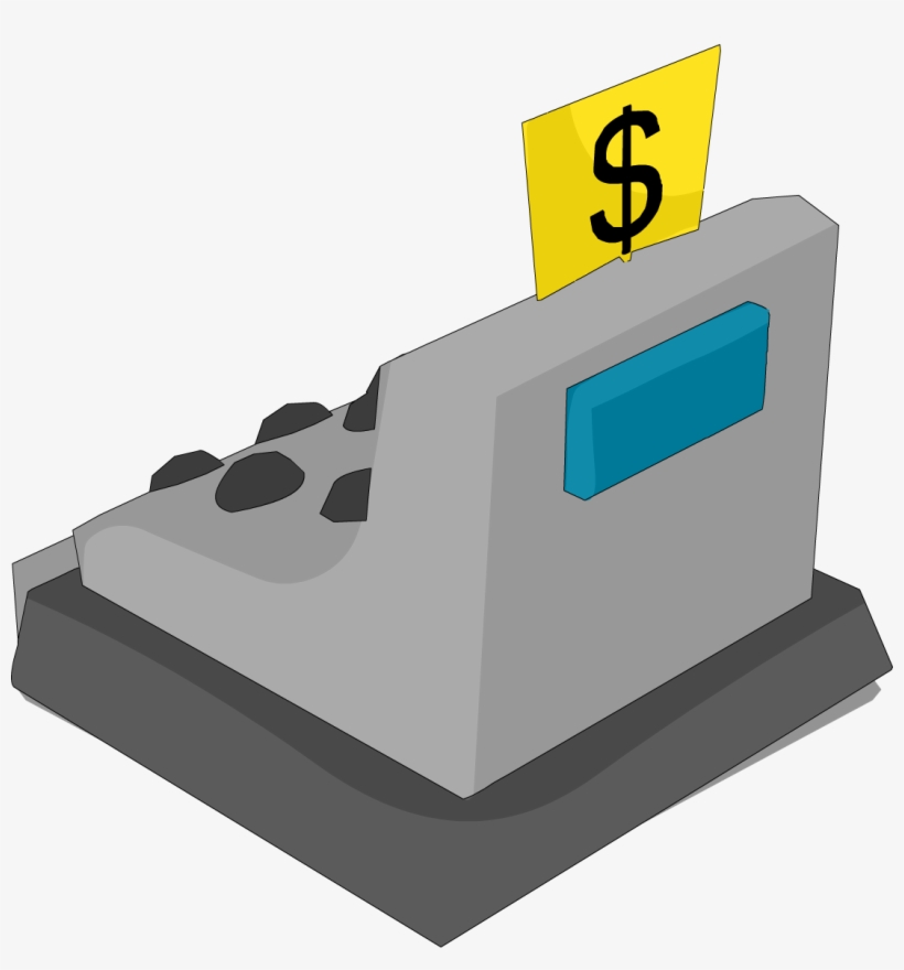 Download Cash Register 4 - Cartoon Cash Register Png | Transparent PNG ...