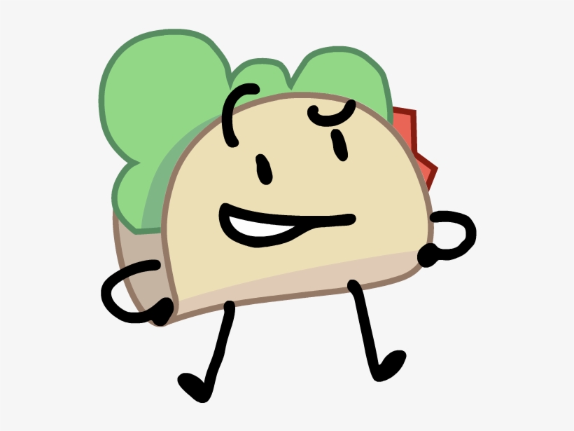Download Taco Cool - Bfb Taco X Bell | Transparent PNG Download | SeekPNG