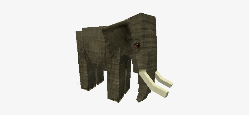 File - African Elephant - L - Minecraft Mo Creatures Png PNG Image ...