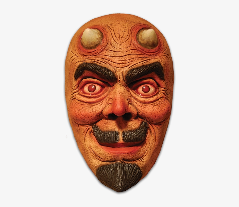 Devil Face Png File - Trick Or Treat Devil Halloween Face Mask PNG ...