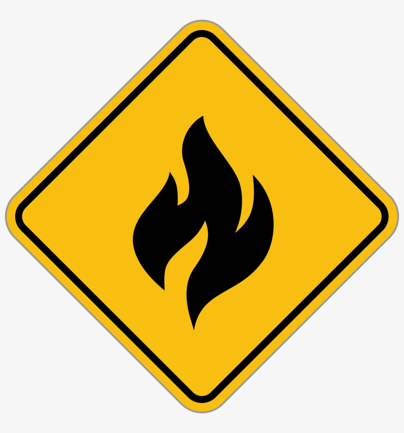 Fire Alert Sign Svg Clip Arts 600 X 600 Px PNG Image | Transparent PNG ...