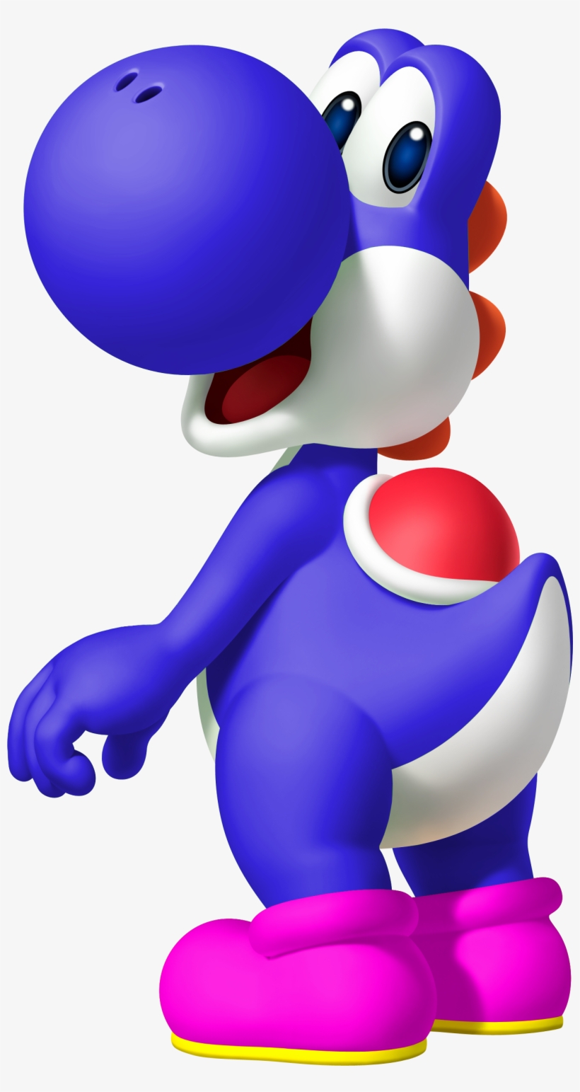 Download Acl Mk8 Blue Yoshi - Yoshi Purple | Transparent PNG Download ...