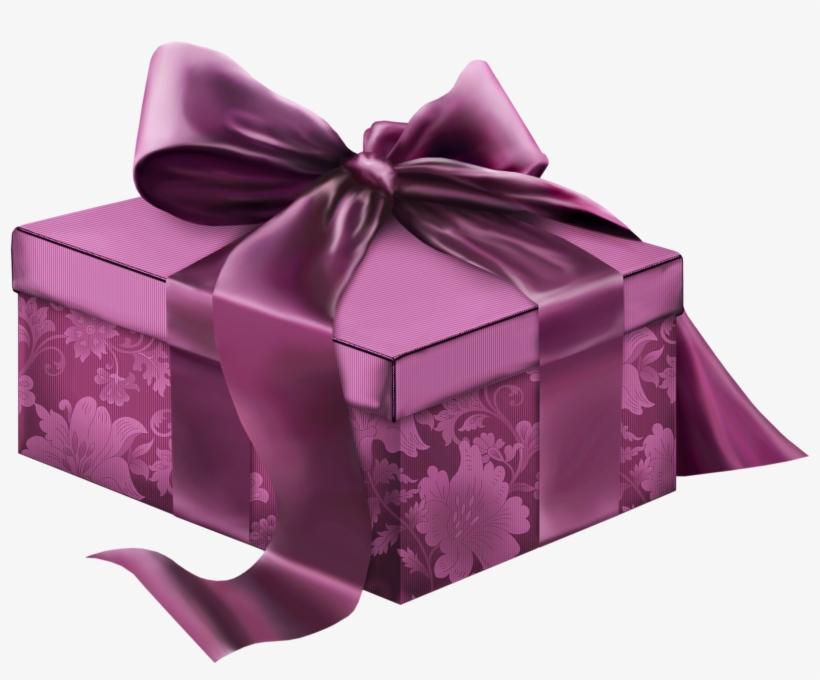 Purple Christmas Present Png PNG Image | Transparent PNG Free Download ...