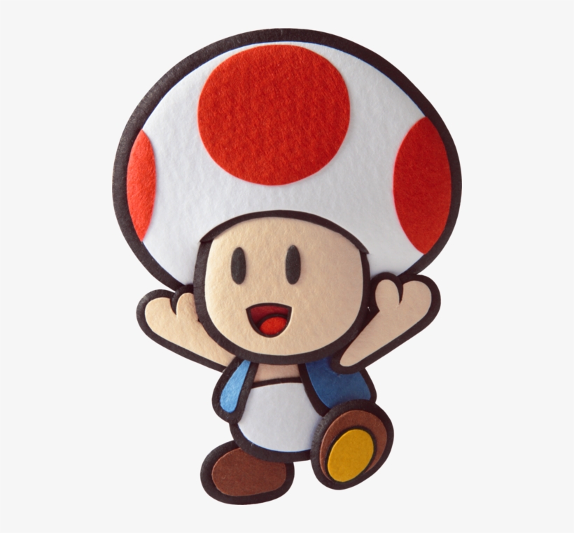 Download This Is Toad, A Fun Guy - Paper Mario Sticker Star Toad ...