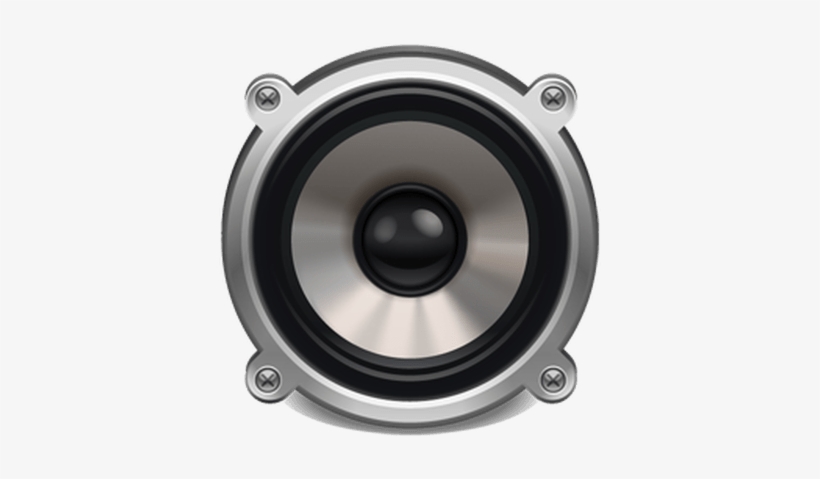 Download Audio Speaker Transparent Png Stickpng Silver Loudspeaker ...