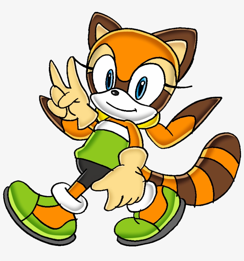 Marine The Raccoon Project 20 - Sonic The Hedgehog PNG Image ...