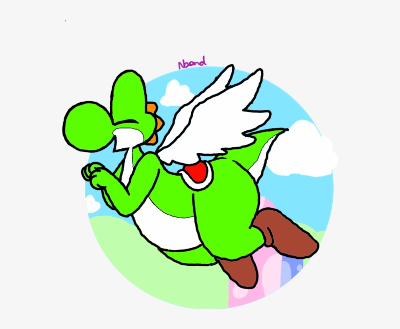 A Simple Yoshi Drawing By Supercyborgdino On Deviantart - Drawing PNG ...