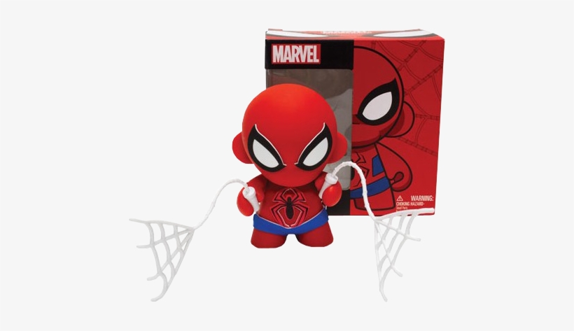 7" Marvel Munny Spiderman Diy Vinyl - Kidrobot Marvel Mini Munny ...