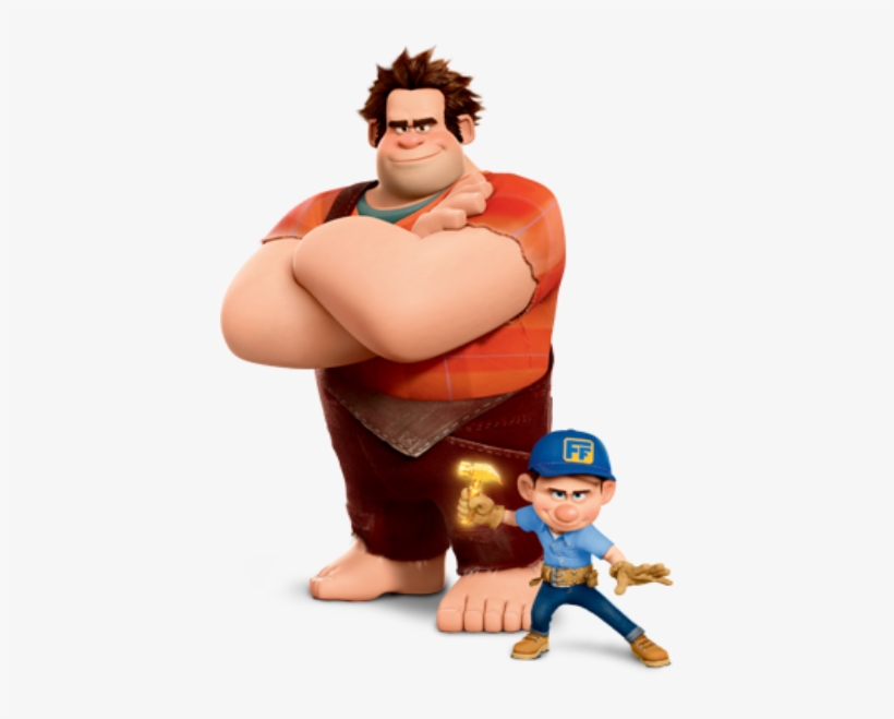 Download Wreck It Ralph Transparent Png - Disney Characters Diy ...
