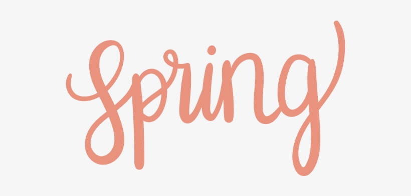 Spring - Spring Word Art PNG Image | Transparent PNG Free Download on ...