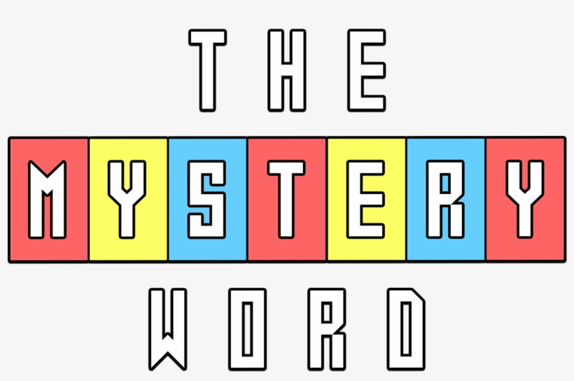 The Mystery Word Is “the Wordiest Game Show On Earth - Word PNG Image ...