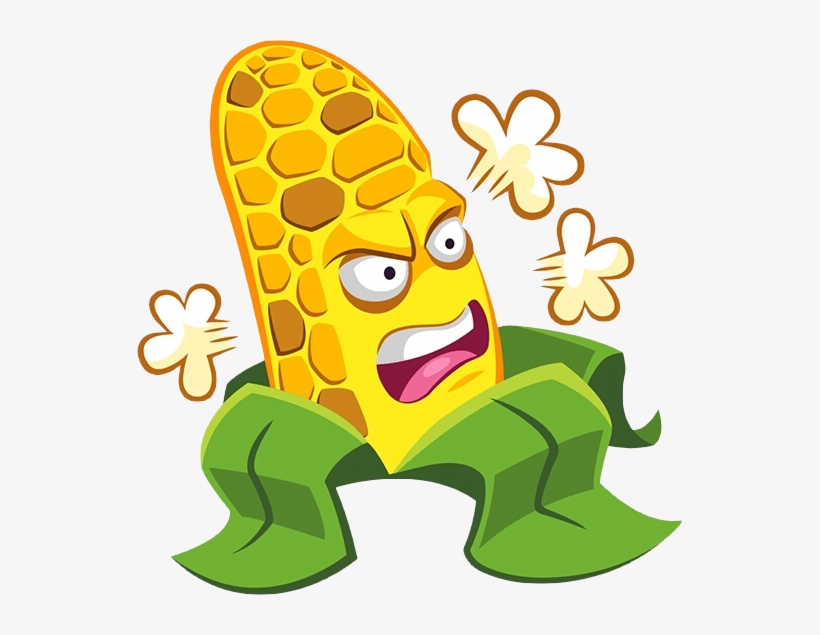 Download Plant Clipart Angry - Plants Vs Zombies Corn Png | Transparent ...