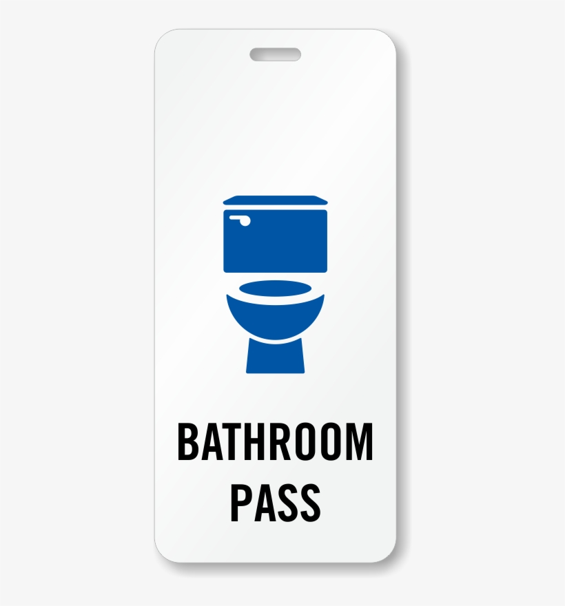 Download Restroom Pass - Bathroom Pass | Transparent PNG Download | SeekPNG