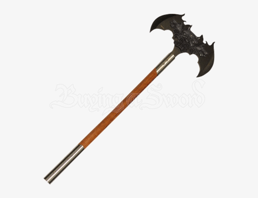 Gargoyle Battle Axe With Plaque - Sword PNG Image | Transparent PNG ...