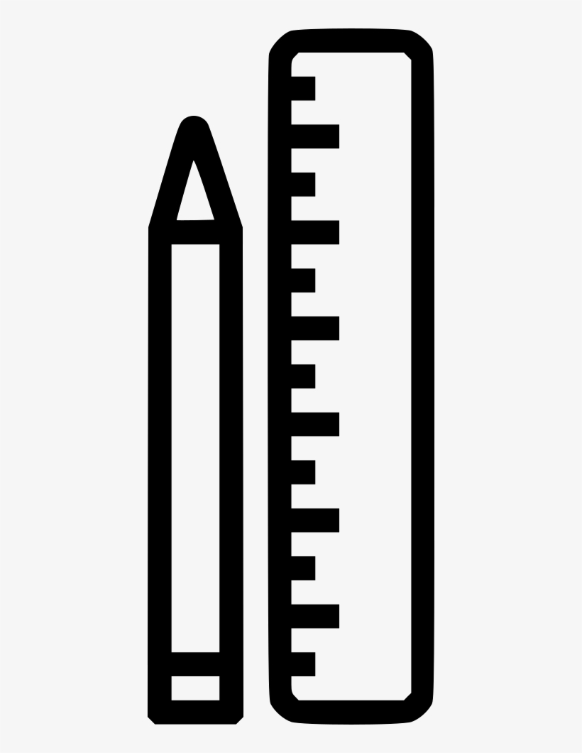 Scale Ruler Clipart Bw