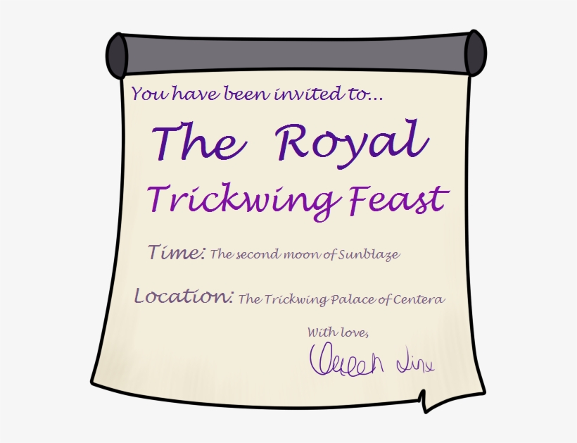 Royal Feast Invitation - Flowers Of Spring PNG Image | Transparent PNG ...