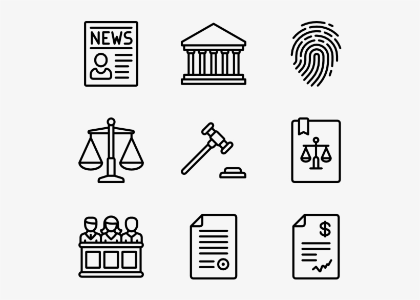 Download Justice Collection - Law Vector | Transparent PNG Download ...