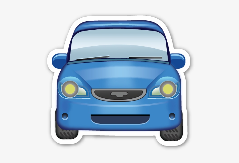 Download Oncoming Automobile Emoji Stickers, Emojis, Car Insurance ...