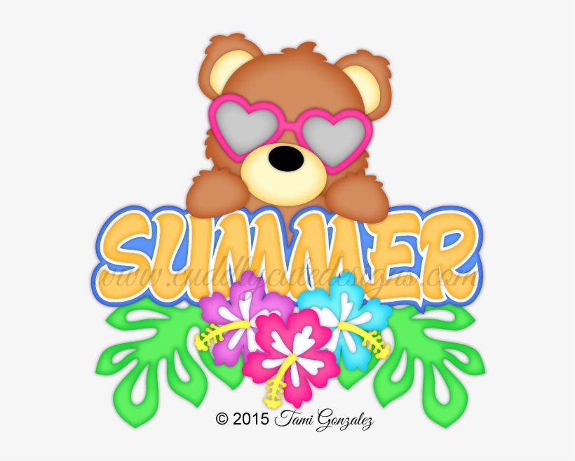 Download Summer Clipart Bear - Summer Bear | Transparent PNG Download ...