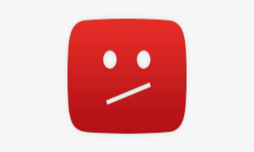 Download Youtube Error Face - Youtube Error Face Png | Transparent PNG ...
