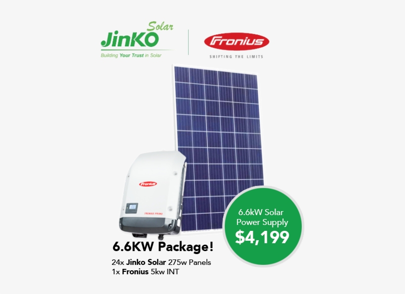 6kw Solar Power Supply $4,199 - Jinko Solar PNG Image | Transparent PNG ...
