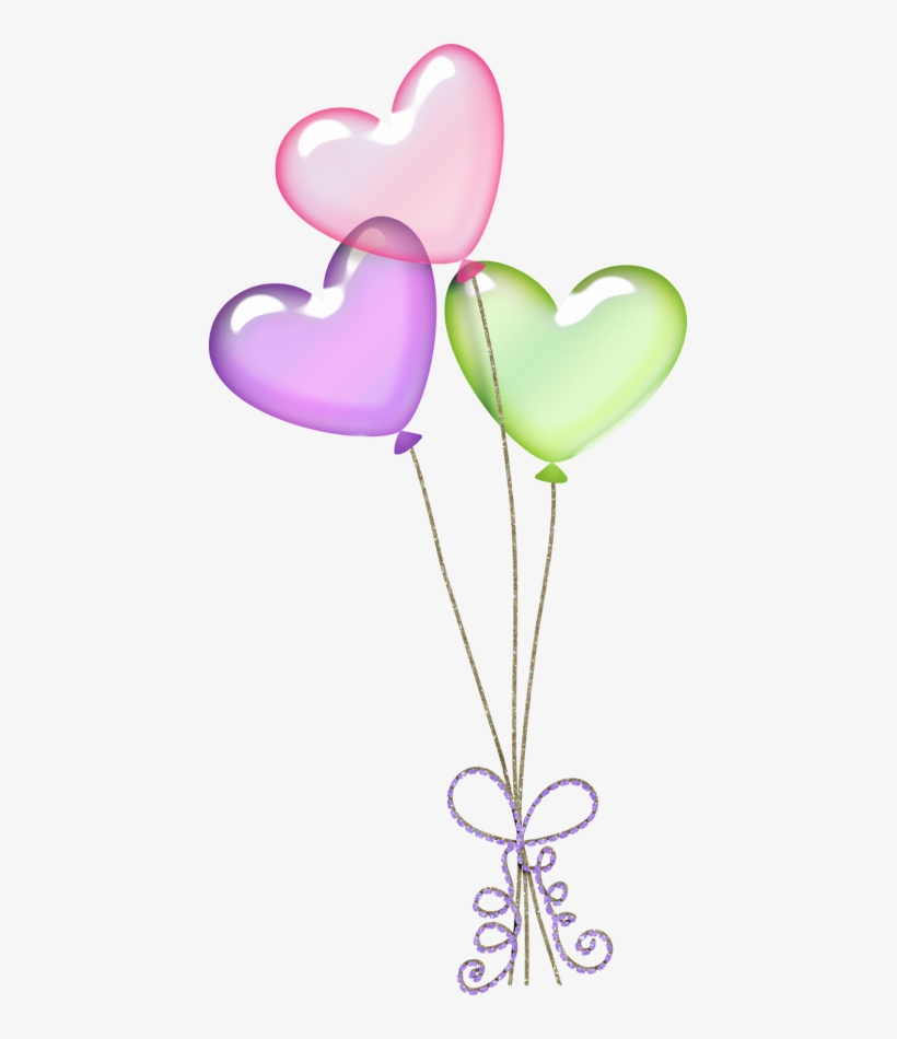 Clipart Of Hearts And Balloons