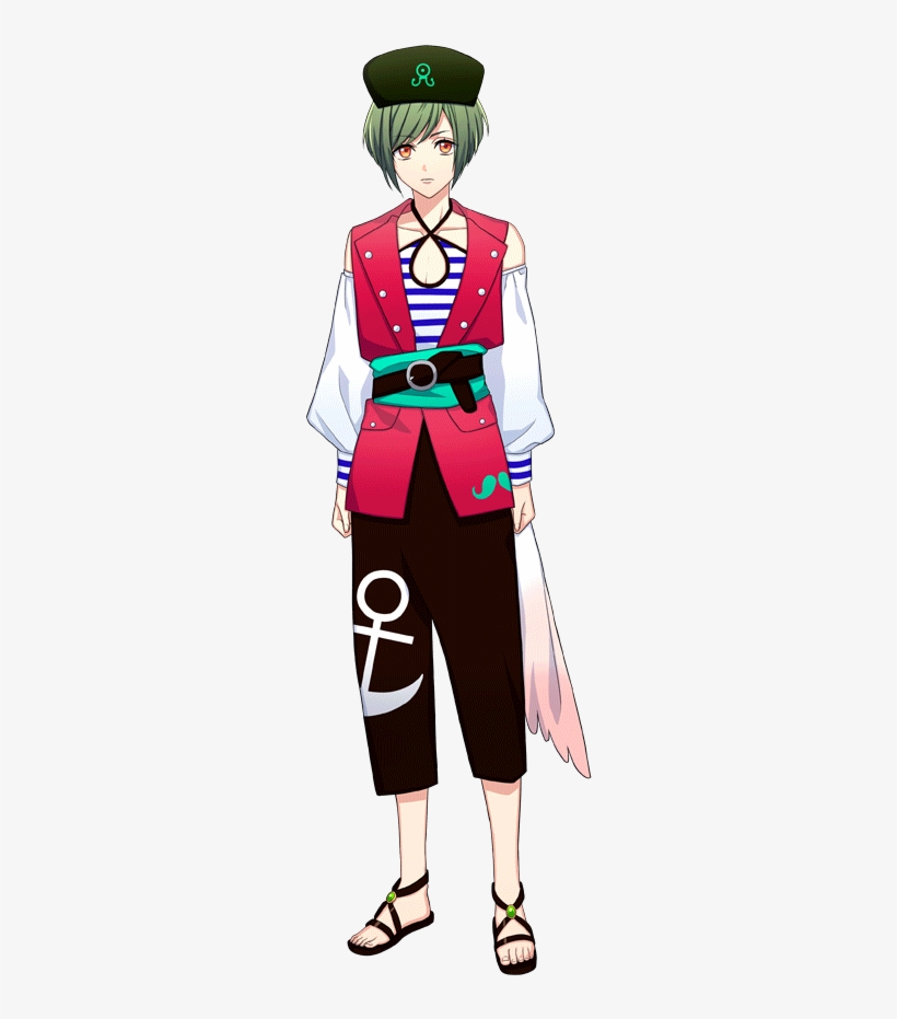 Yuki Captain Sky Pirates Fullbody - Cosplay PNG Image | Transparent PNG ...