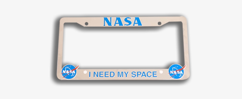 Nasa License Plate Frame