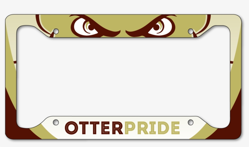 Download Otters License Plate | Transparent PNG Download | SeekPNG