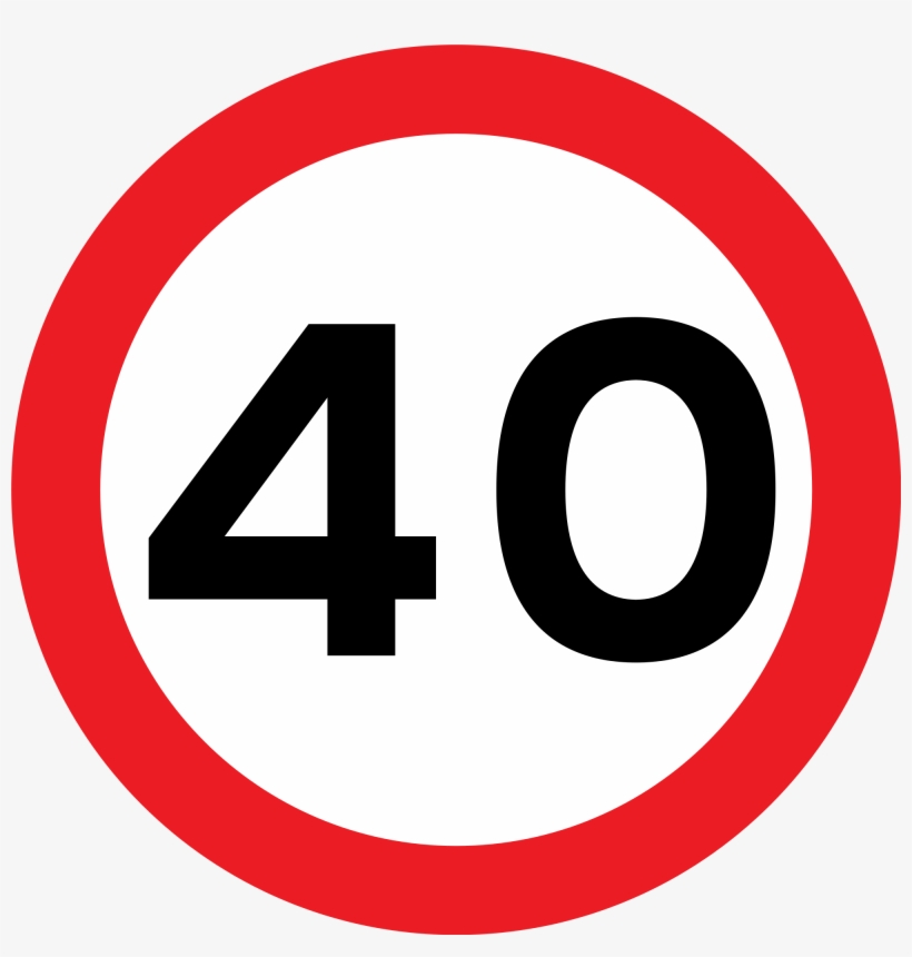 Download Open - 40 Traffic Sign | Transparent PNG Download | SeekPNG