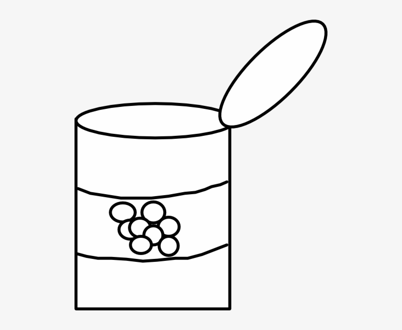 Download Big Tin Clipart Black And White | Transparent PNG Download ...