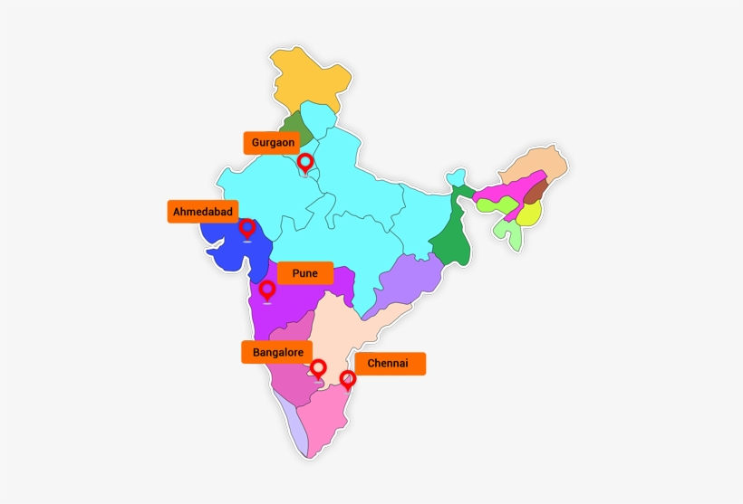 Download Map - India Map Vector | Transparent PNG Download | SeekPNG