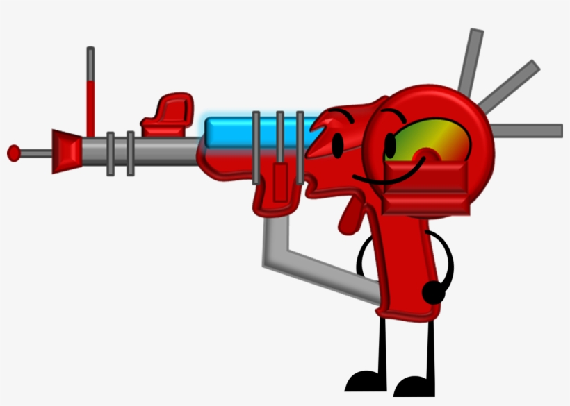 Ray Gun - Bfdi Gun PNG Image | Transparent PNG Free Download on SeekPNG