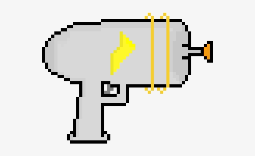 Ray Gun - Pixel Art Anime Face PNG Image | Transparent PNG Free ...