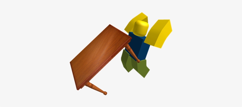 Download Noob Rage Table - Roblox Table | Transparent PNG Download ...