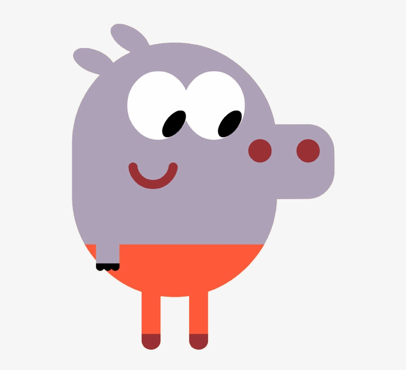 Roly The Hippo - Hey Duggee Characters PNG Image | Transparent PNG Free ...