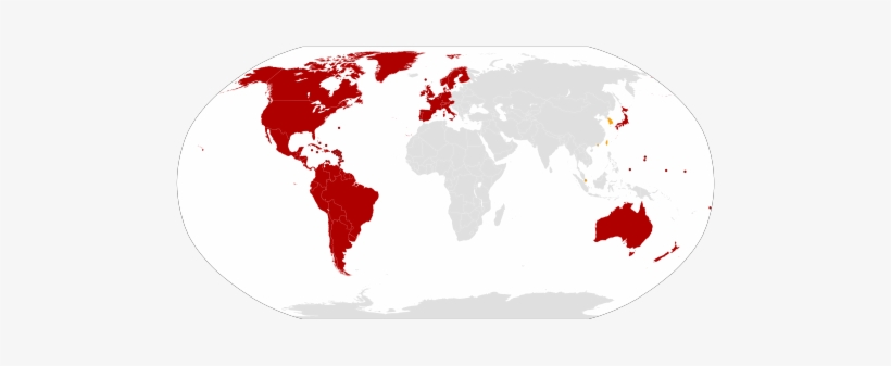 Netflix Just Announced A Major Expansion Of The - World Map PNG Image ...