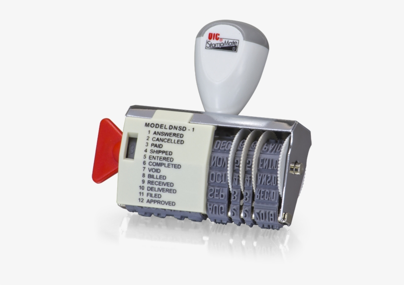 Officemateoic Stamp, Line Dater With 12 Prefixes, 6 PNG Image ...