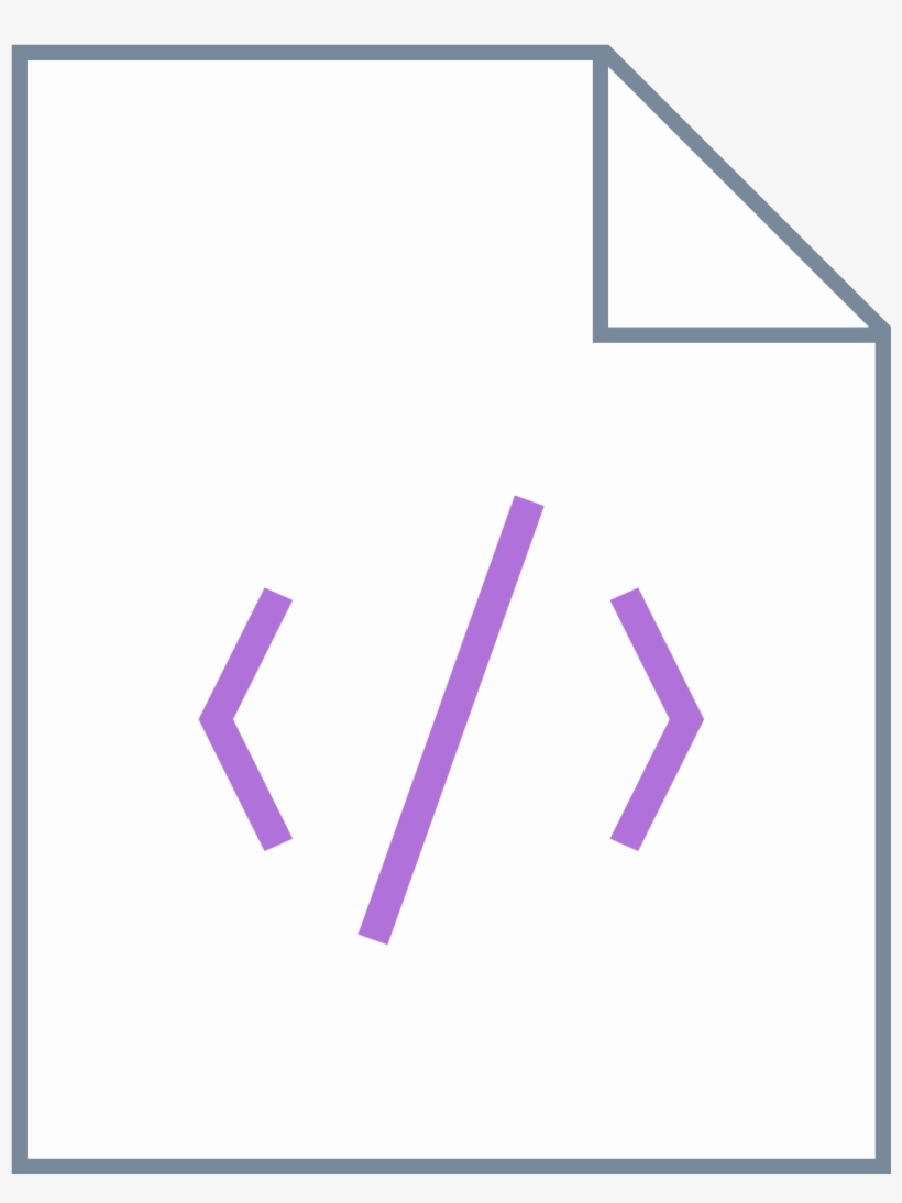 Code File Icon - Graphic Design PNG Image | Transparent PNG Free ...