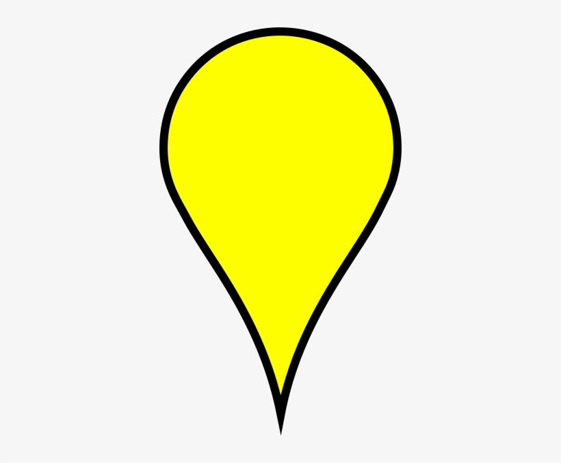 Download Google Maps Yellow Marker | Transparent PNG Download | SeekPNG