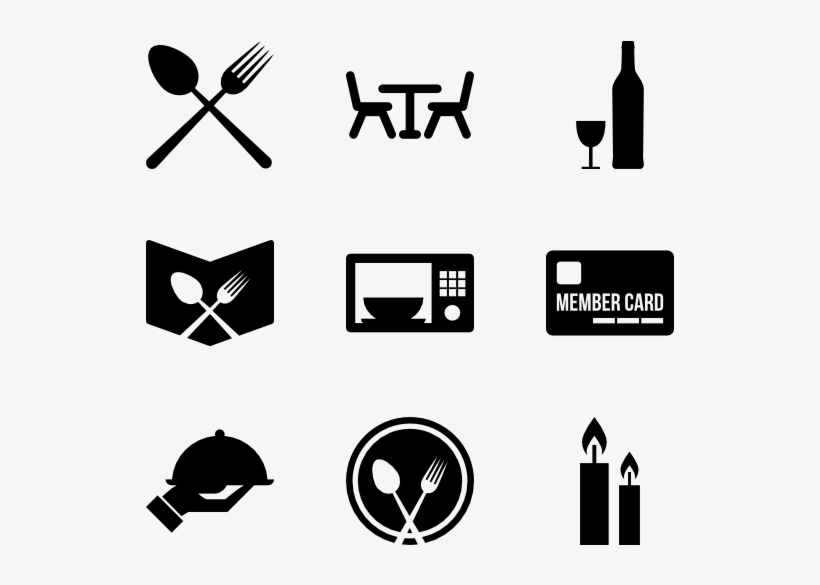 Restaurant 20 Icons - Restaurant Design Png PNG Image | Transparent PNG ...
