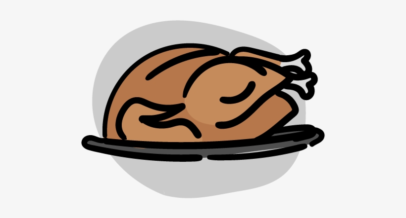 Stress-free Thanksgiving, Turkey PNG Image | Transparent PNG Free ...