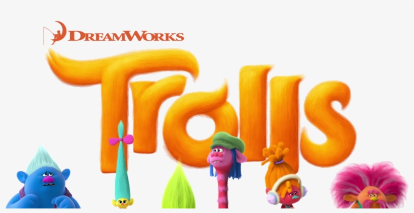 Trolls Movie Logo Png PNG Image | Transparent PNG Free Download on SeekPNG