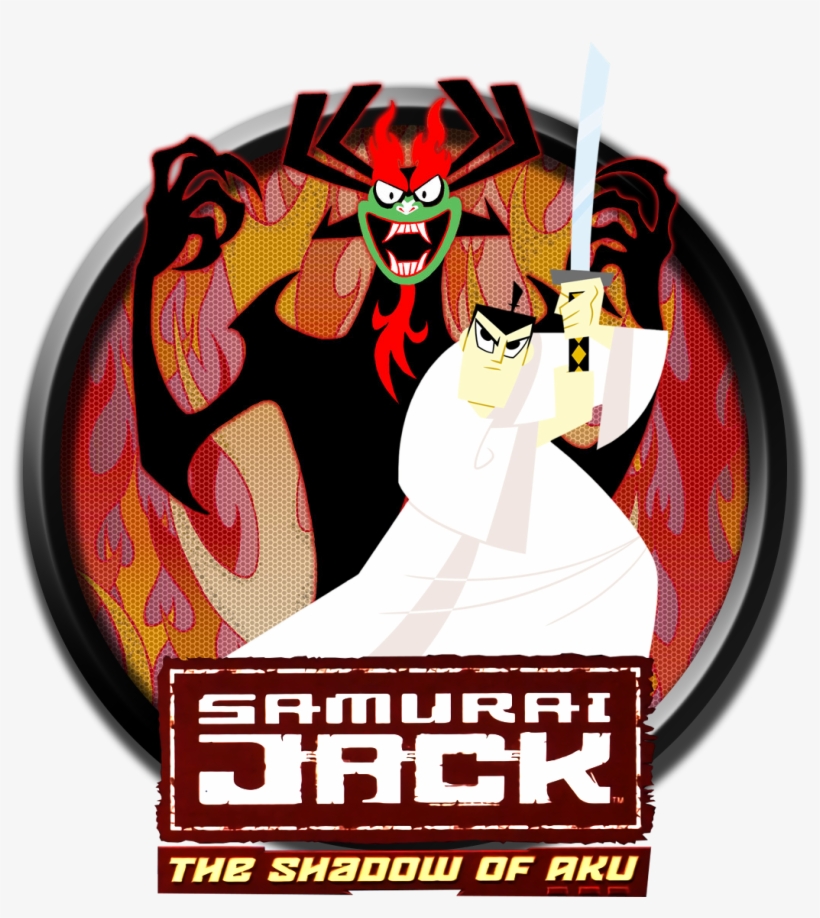 Liked Like Share - Samurai Jack Square Sticker 3" X 3" PNG Image ...