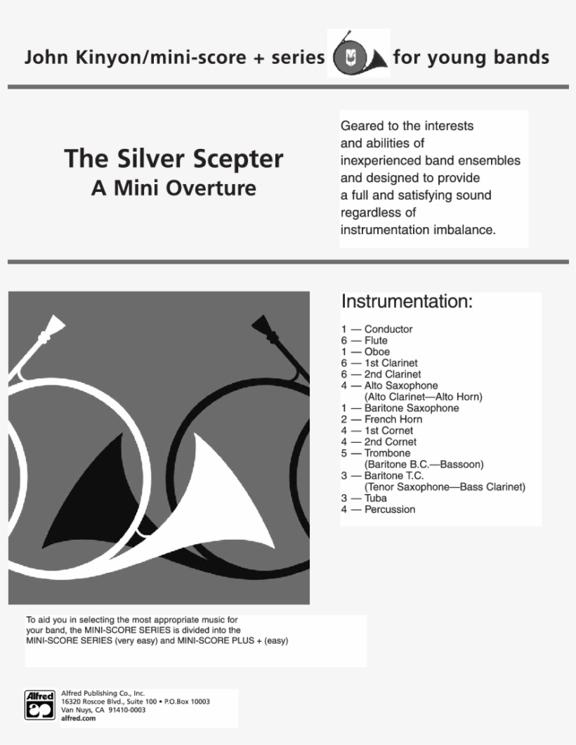 Silver Scepter Thumbnail - Pomp And Circumstance Band Arranged By John ...