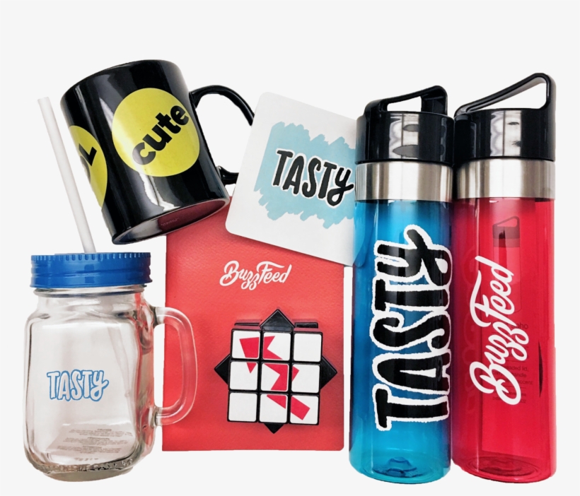 Buzzfeed Merchandise - Water Bottle PNG Image | Transparent PNG Free ...