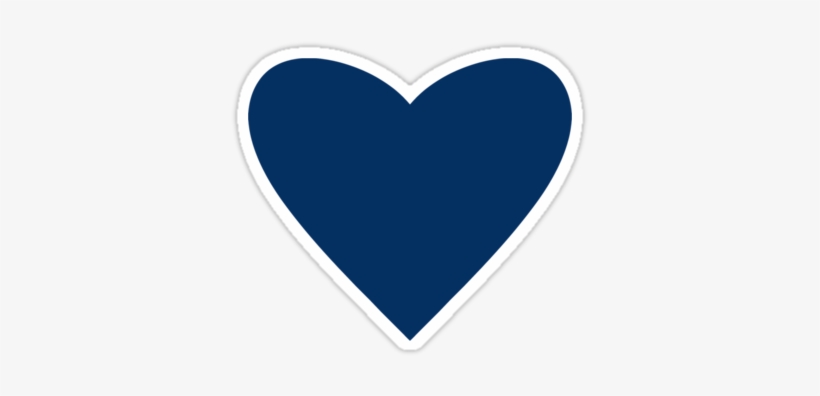 Navy Blue Heart Clipart - Navy Blue Heart Clip Art PNG Image ...